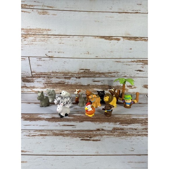 Fisher-Price | Toys | Fisher Price Little People Lot 5 Animals Farm Zoo ...